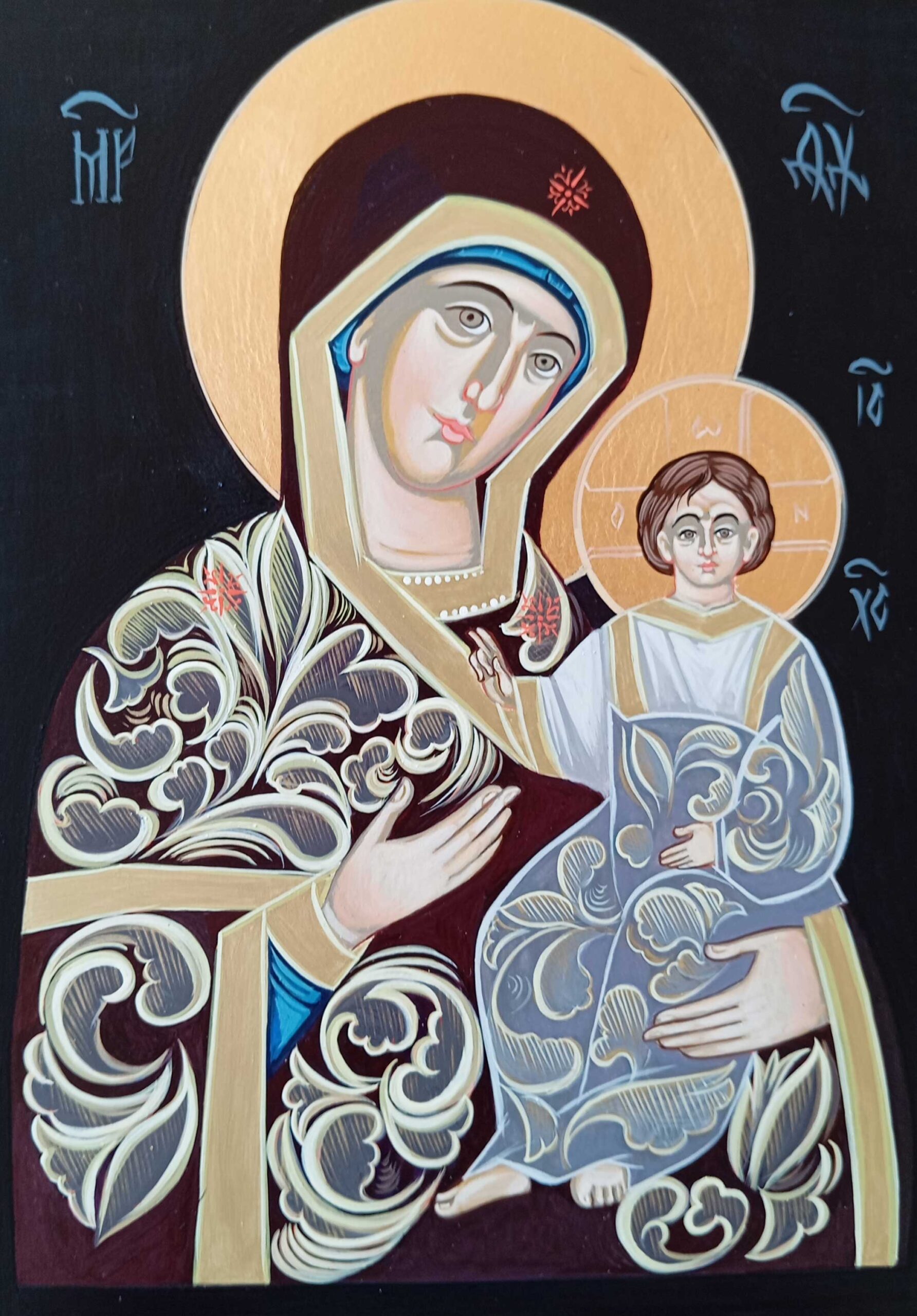 Impressie van iconen - Afbeeldingen van Byzantijnse iconen